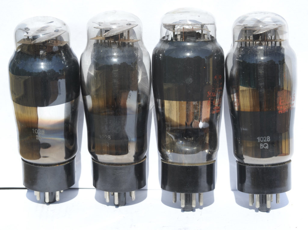 EL35 Mullard red paint mesh plate holy grail helix top mica rare KT66 ...