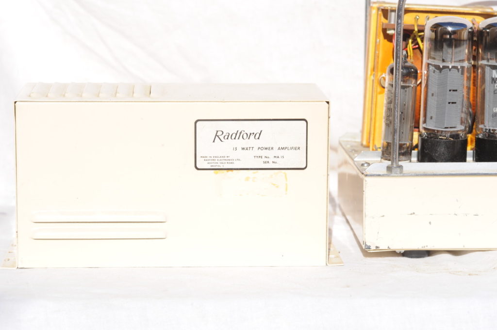 Radford MA15 EL34 Valve Amplifier, rare 15 Watts Ultra-linear - Audio ...
