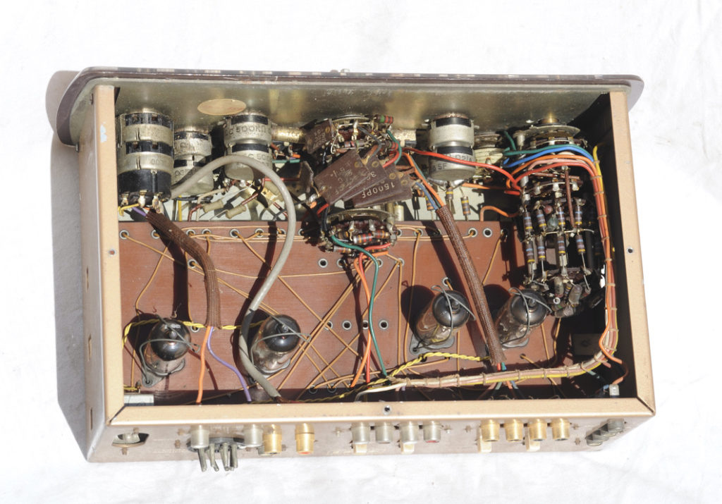 Leak Varislope Stereo Preamplifier with EF86 valves for spare or repair ...